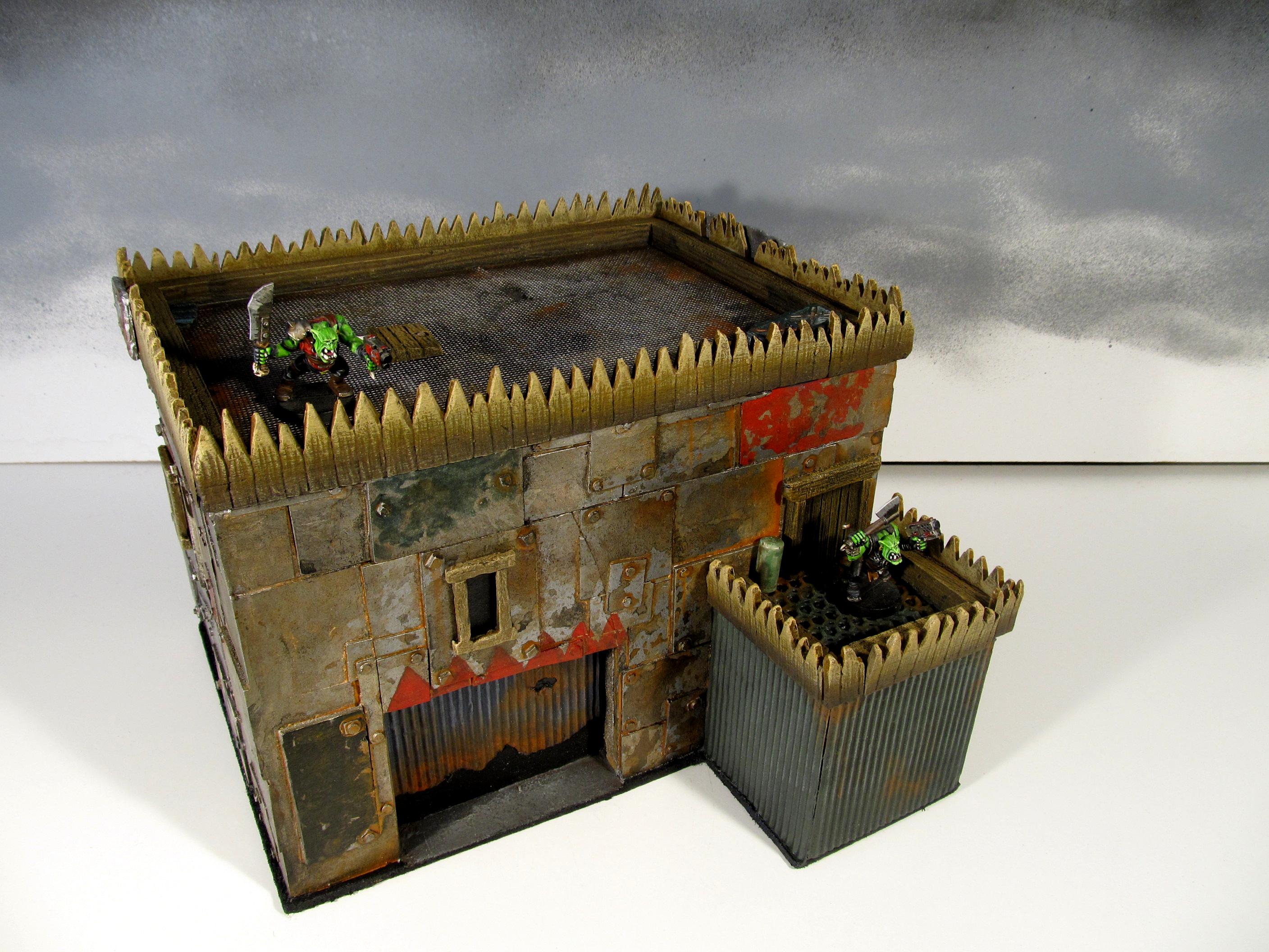 Battle, Buildings, Ironclad, Orks, Terrain, Wargame, Warhammer 40,000, Warhammer Fantasy - 40K ...